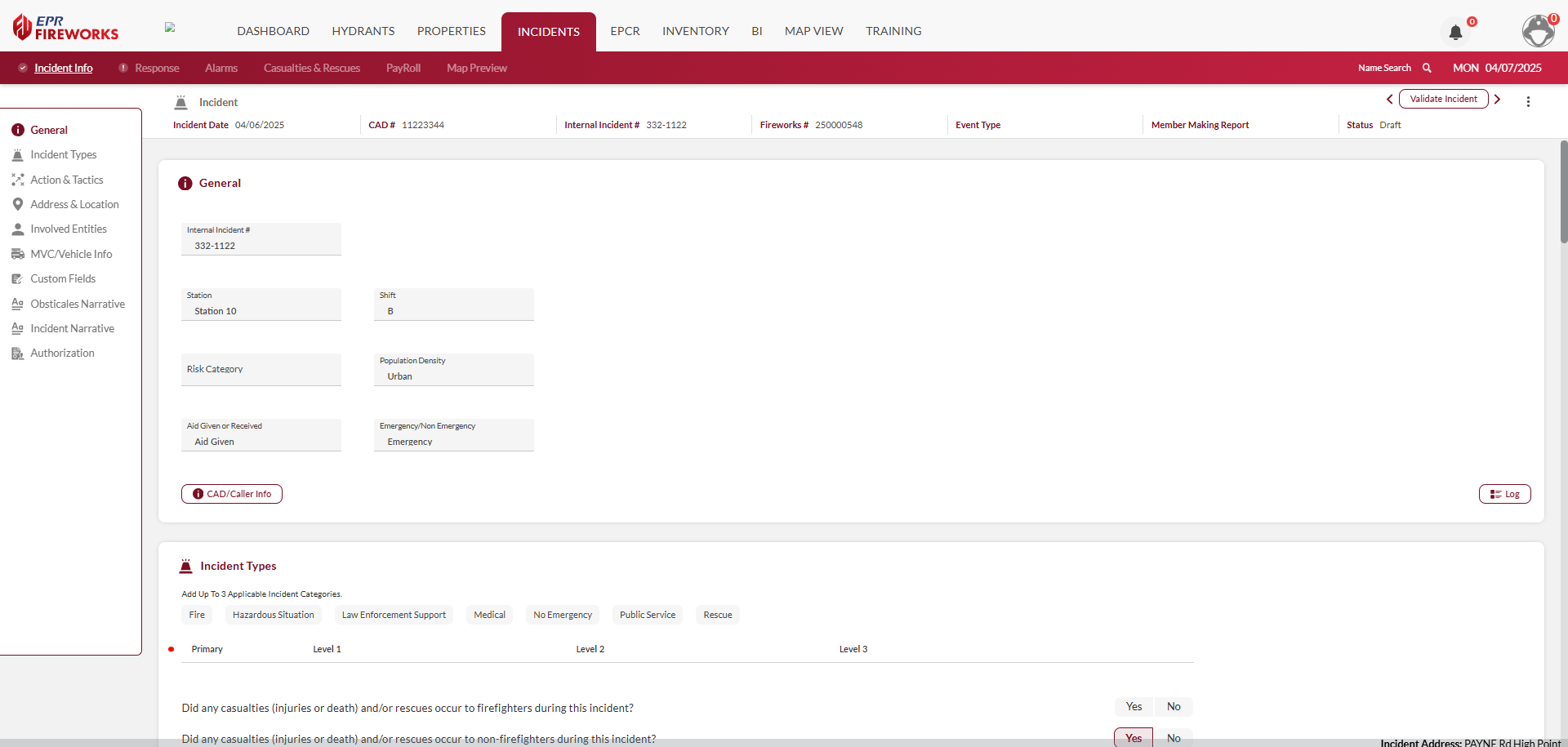 NERIS Incident Reporting Deep Dive
