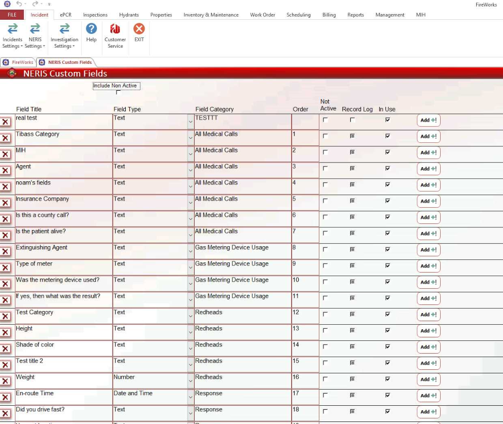 NERIS Setup and Configuration