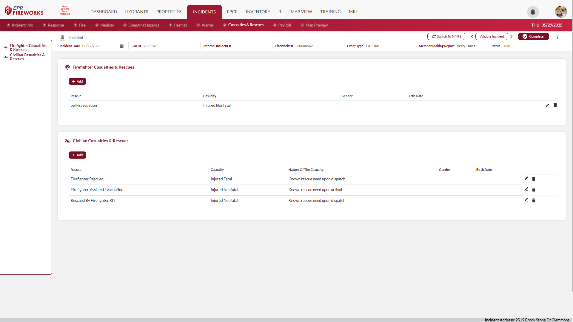 NERIS Incident Reporting Quick Start Guide
