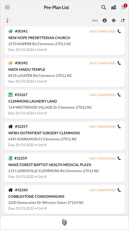 Complete a Pre-Plan (FireWorks PRO)