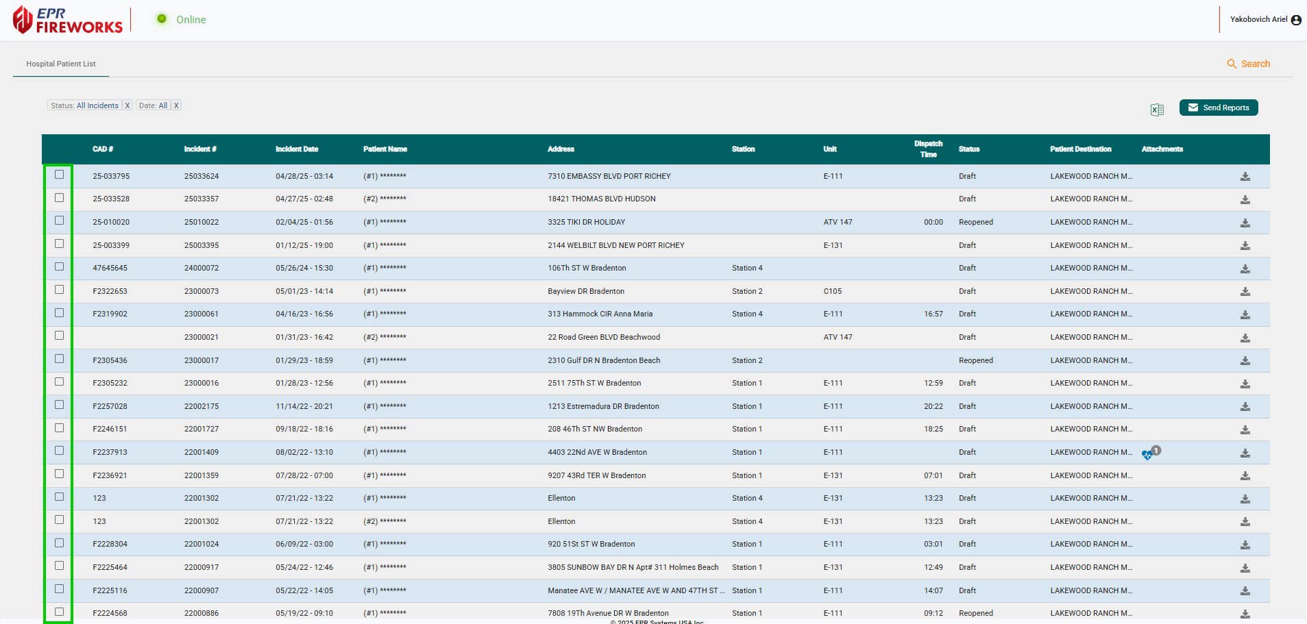 ePCR - Release Notes